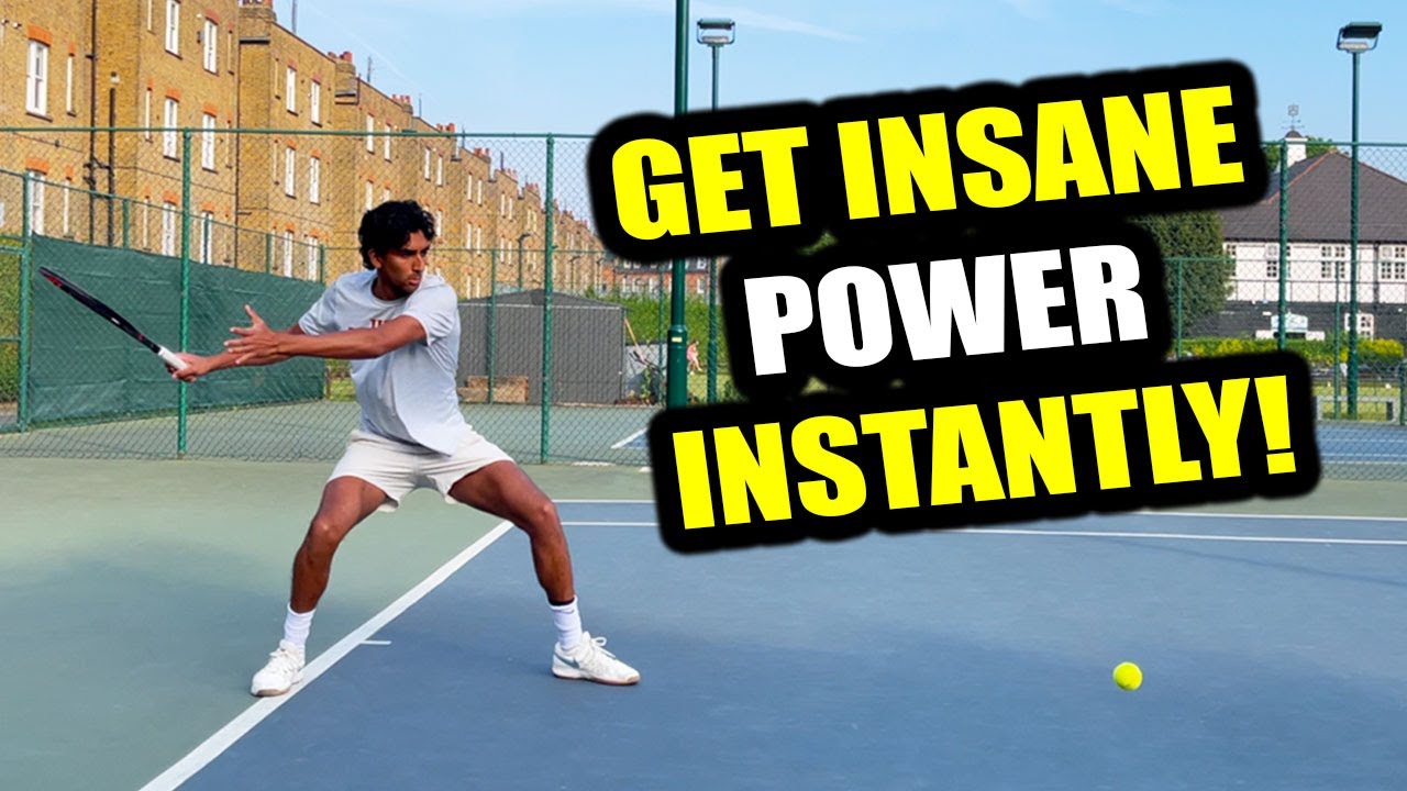 How to Take the Ball Early in Tennis | Gain Massive Power on Your ...