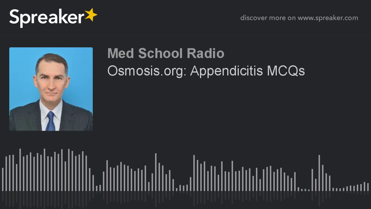 Osmosis.org: Appendicitis MCQs - YouTube