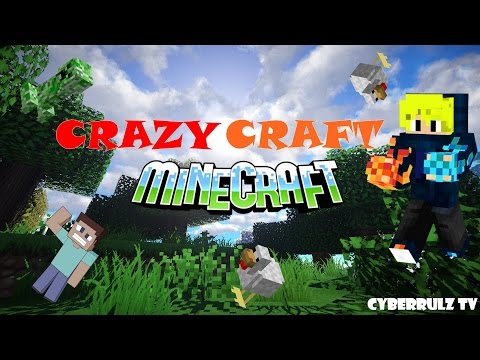 Minecraft CRAZY CRAFT Modlu Survival EN İYİ MUHTAR!! 1.Bölüm