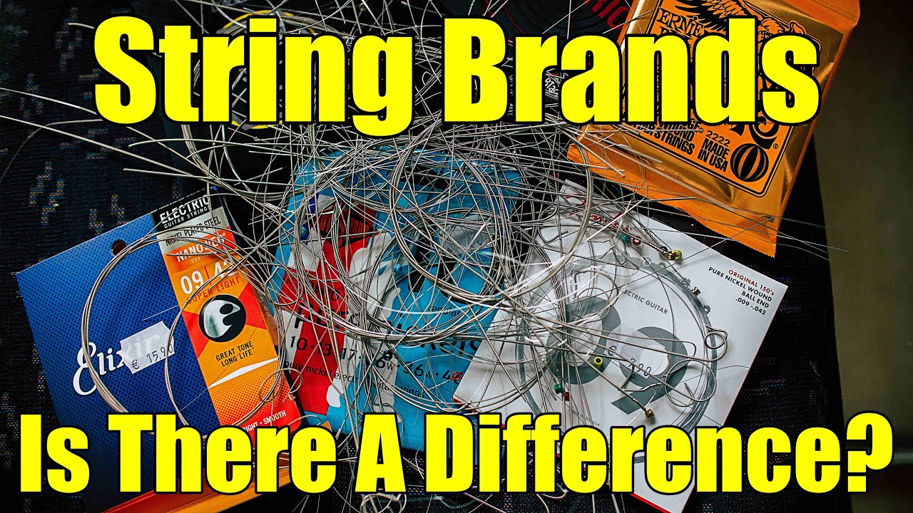 String Brands & Types (Is There Really A Difference?) - YouTube