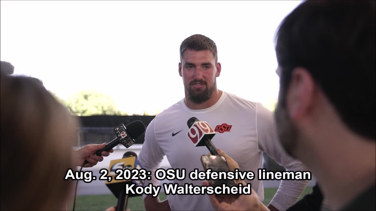 OSU defensive line Kody Walterscheid: 'We're all pretty selfless and we ...