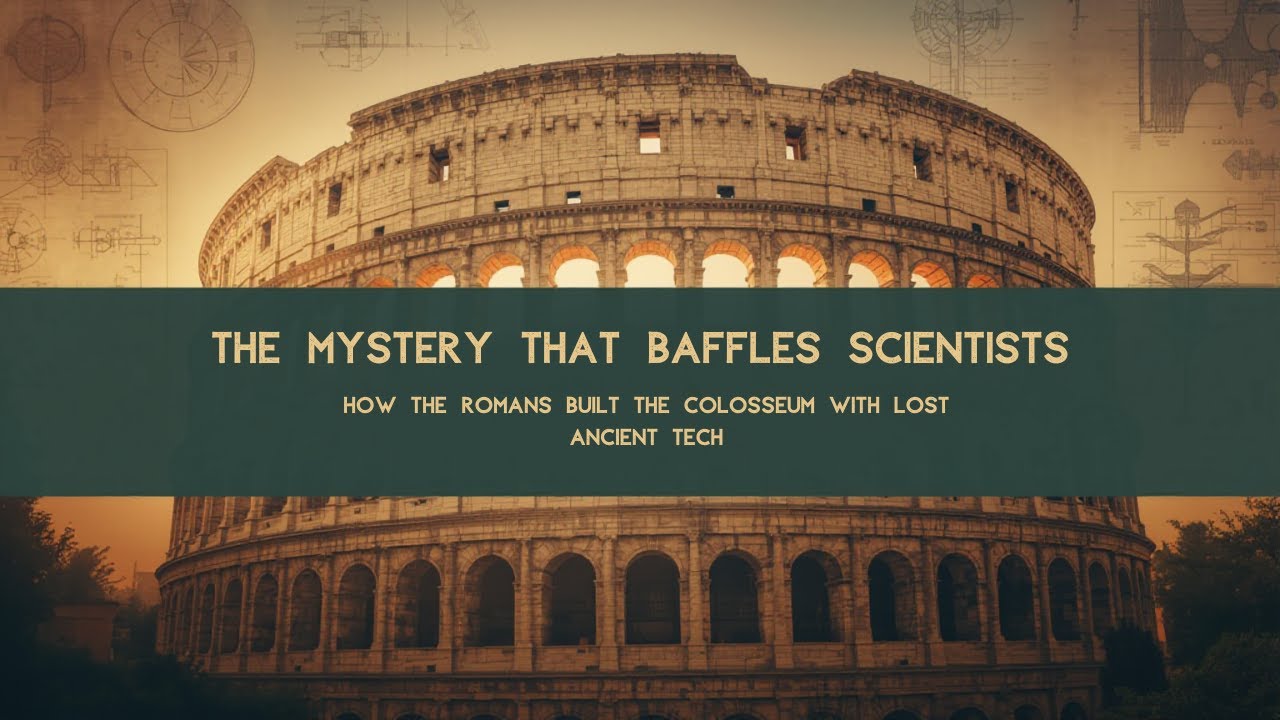 The Mystery That Baffles Scientists: How The Romans Built The Colosseum With Lost Ancient Tech ...