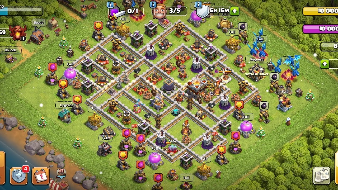 12 base attack strategy💥/mission clan game/best attack strategy🤟😅 - YouTube