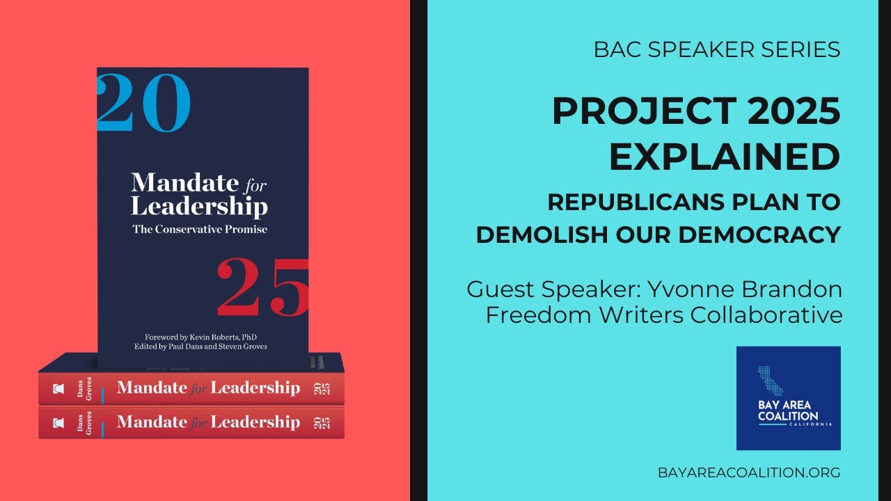 Project 2025 Explained: Republicans Plan To Demolish Our Democracy ...