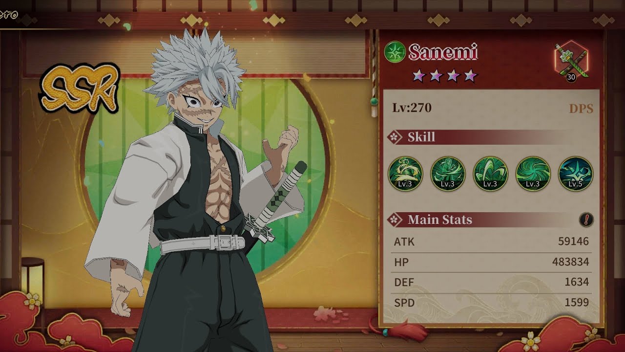 Sanemi Gameplay Showcase | DS: Blade of Hashira - YouTube