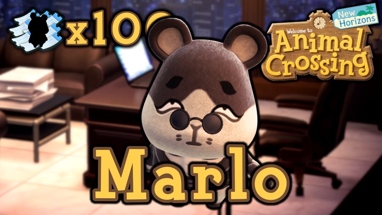 Villager Hunt For Marlo, The New Godfather Villager - Animal Crossing ...
