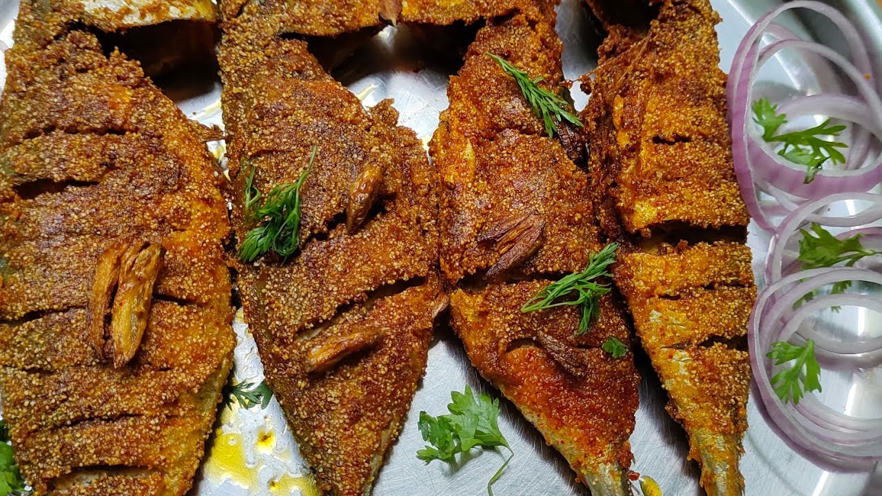 Bangda Fish Fry Maharashtrian Style | Mackerel Fish Fry Recipe | Fish ...