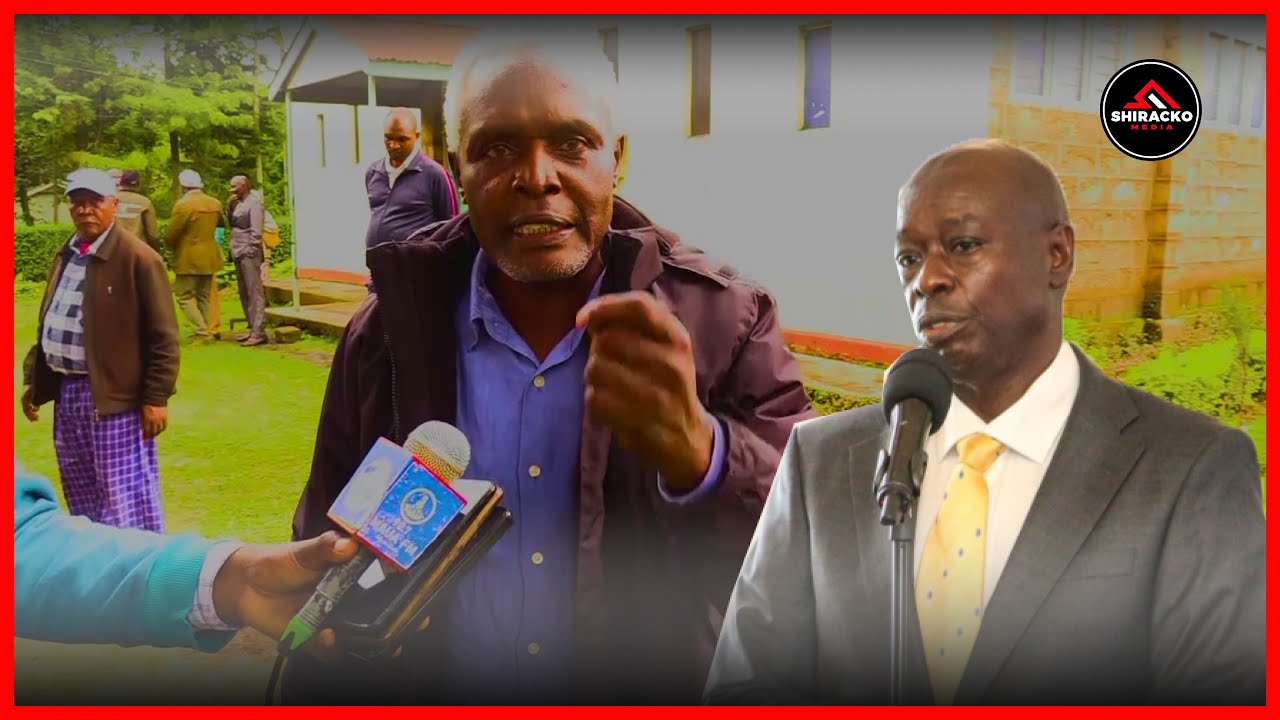 Drama! Fearless Meru Mp Mugambi Rindikiri slams Gachagua after his ...