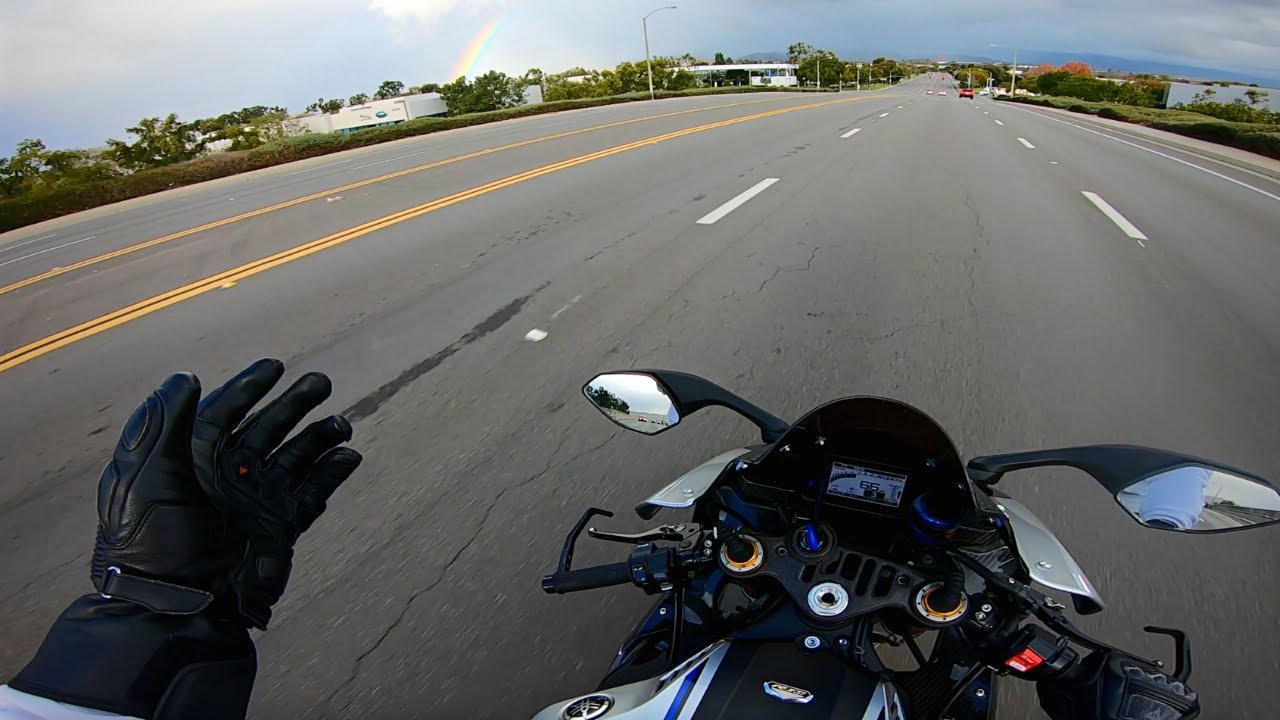 Back on the Yamaha R1M - YouTube