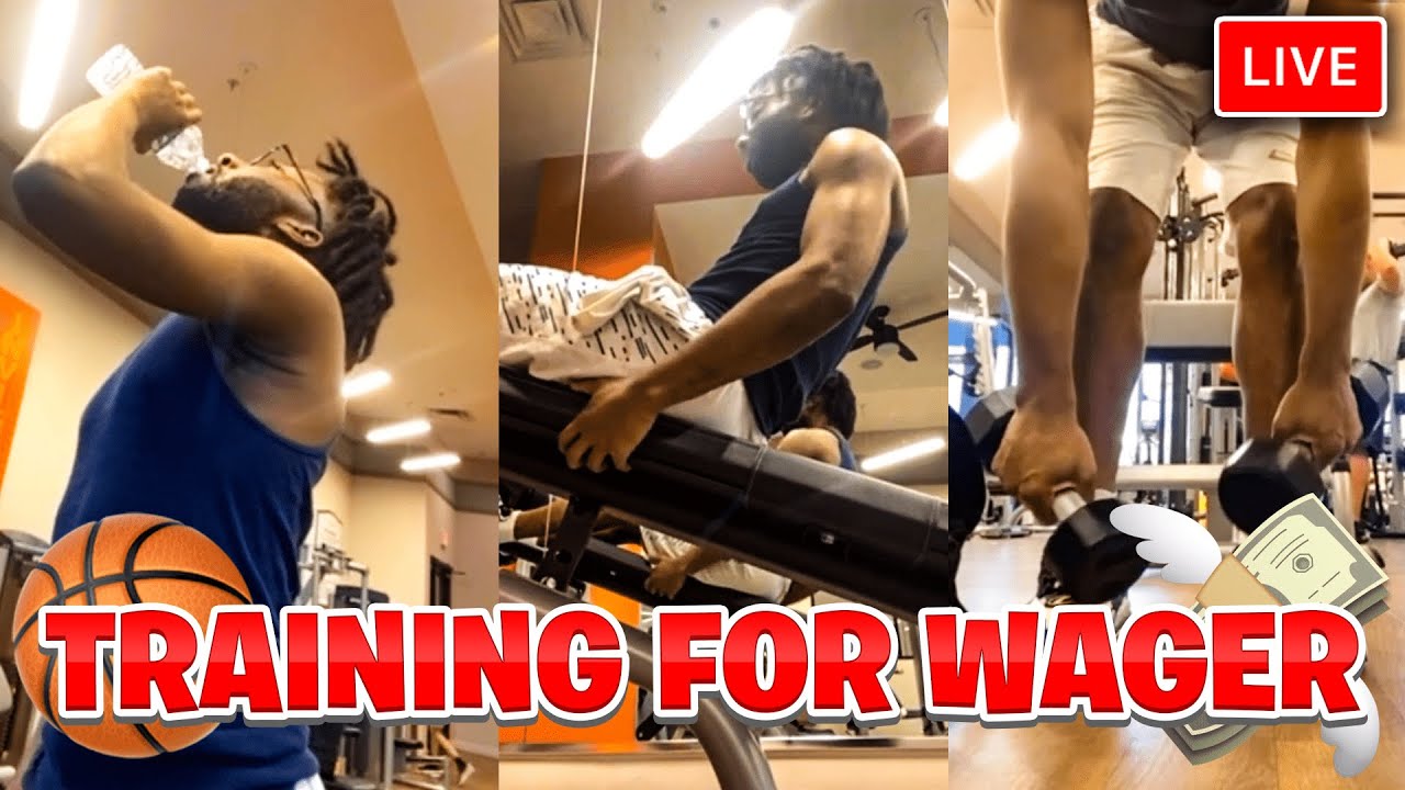 Annoying Hits the Gym to Train for his Upcoming Wager against Tyceno🏀💰 ...