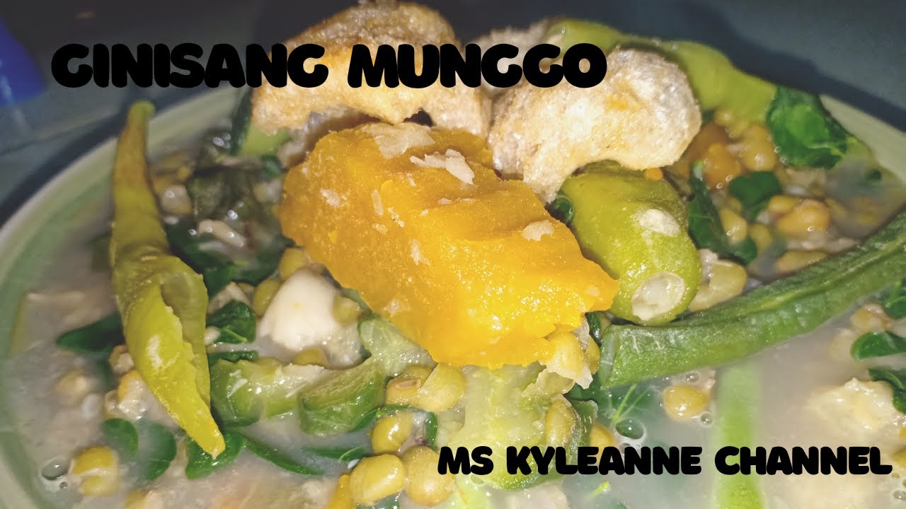 GINISANG MUNGGO (FILIPINO DISH) - YouTube