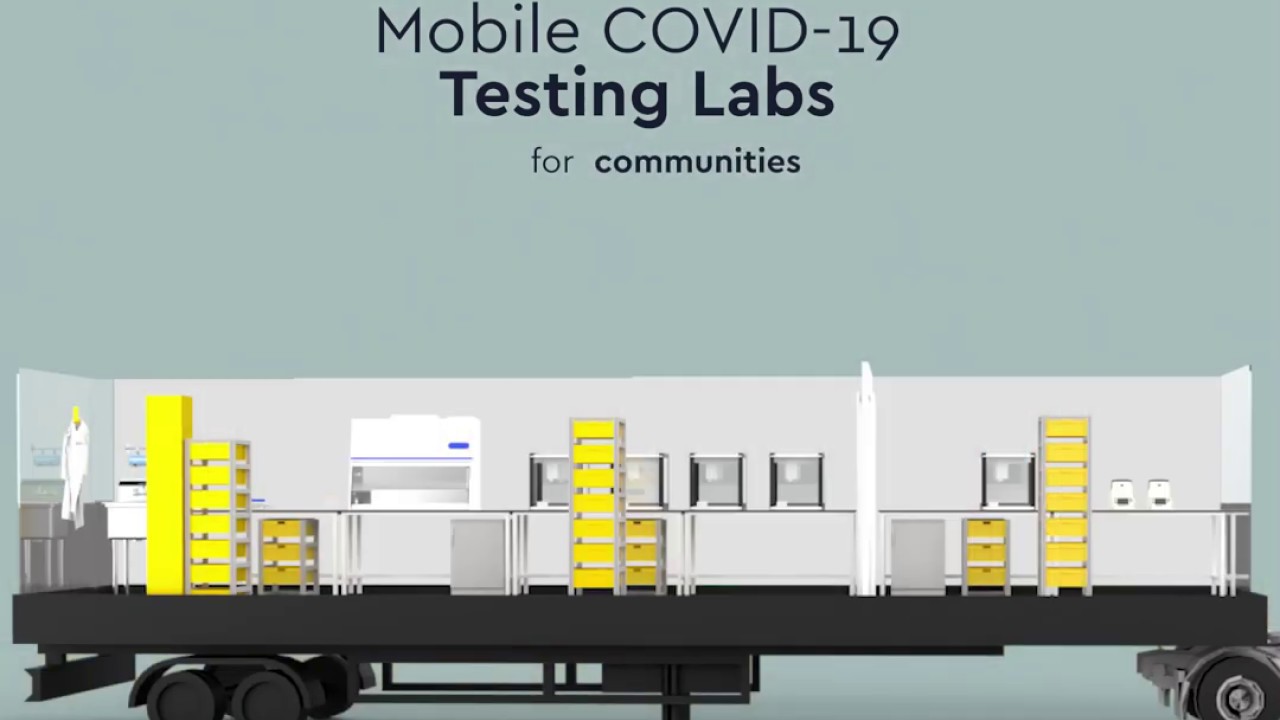 CONTAIN - Mobile COVID-19 testing labs. - YouTube