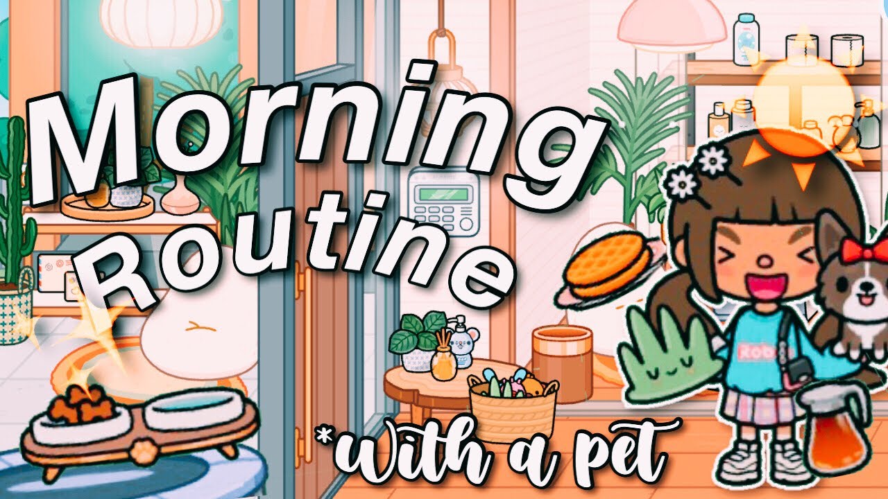 🌿 Aesthetic Morning ☀️ routine| Toca Life World 🌎 | - YouTube