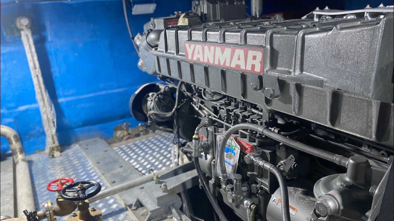 YANMAR 6AYM-WGT(911PS) - YouTube