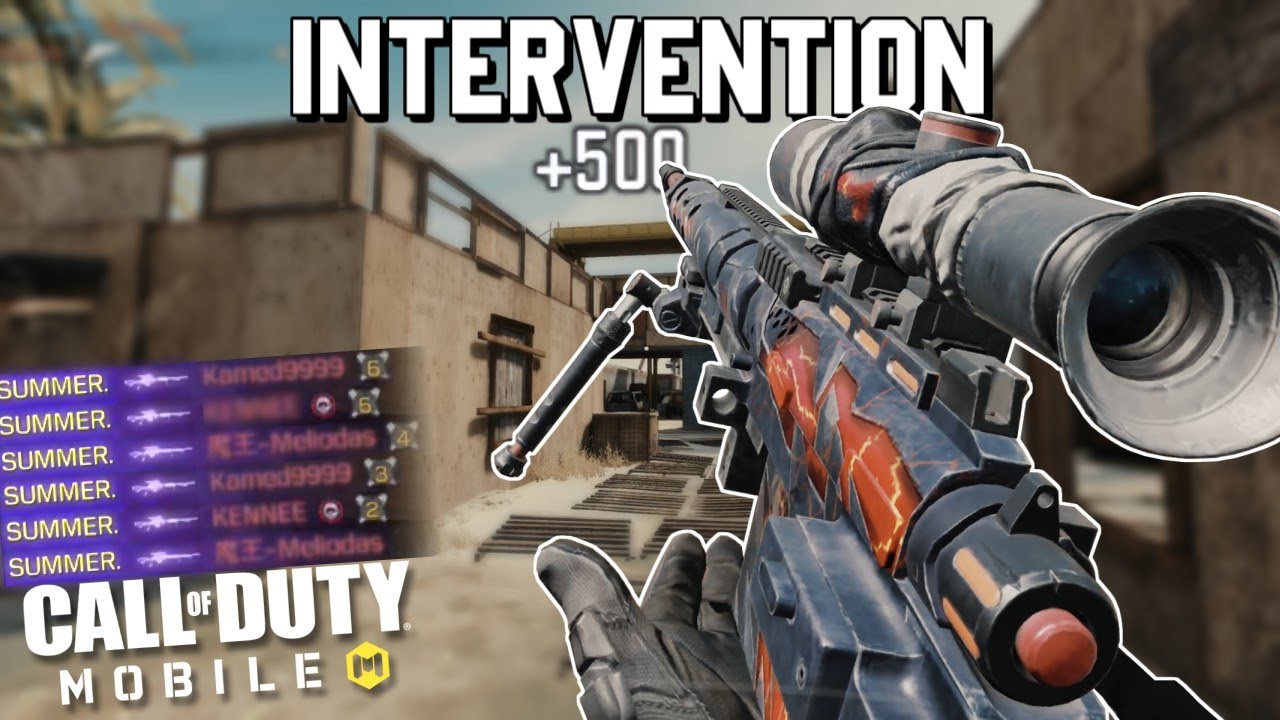"INTERVENTION" in Call of Duty Mobile! - YouTube