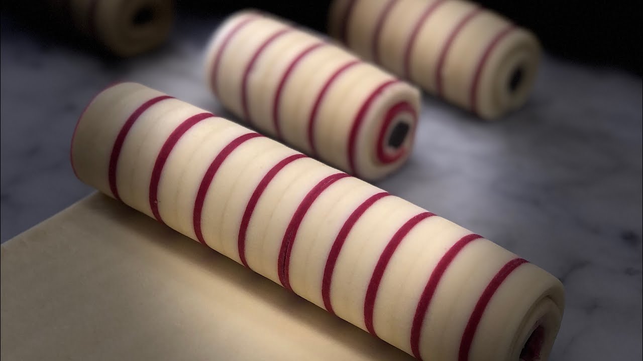 Raspberry pan au chocolate/ Advanced lamination technique - YouTube