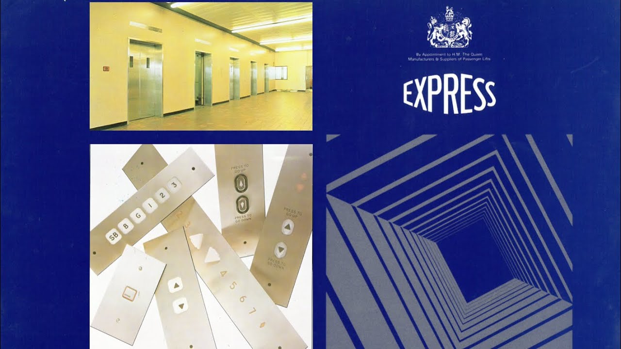 Express Lifts Book from 1979 - Featuring Catalogue of Express Lifts ...