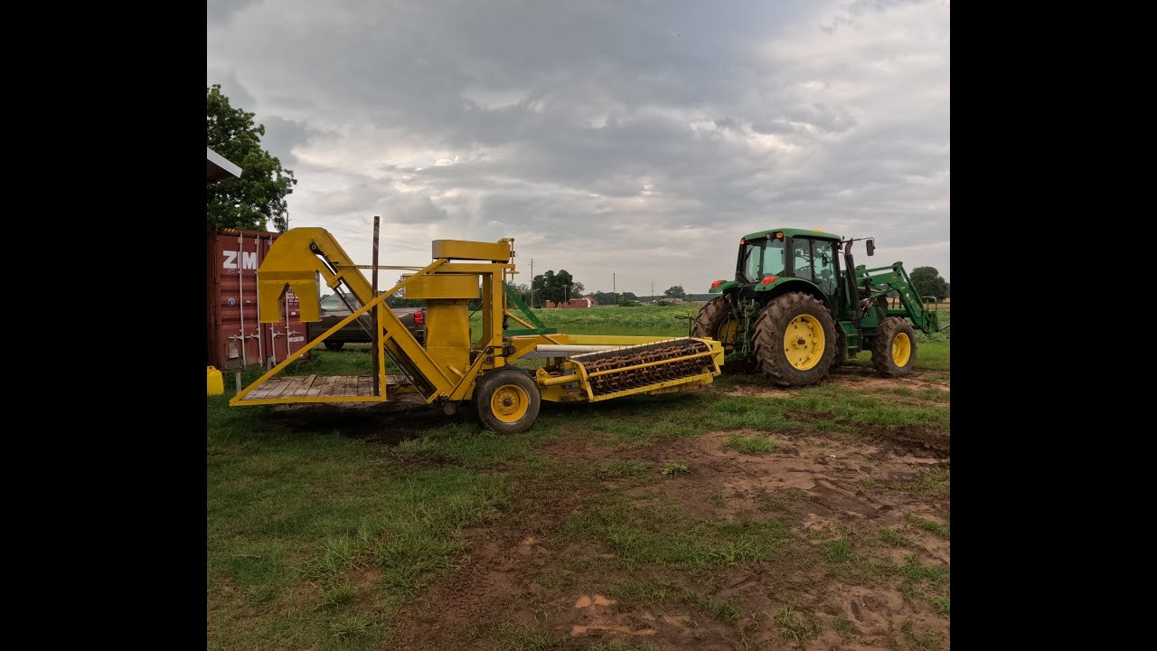 Getting Green Bean Harvester Ready to Roll! - YouTube