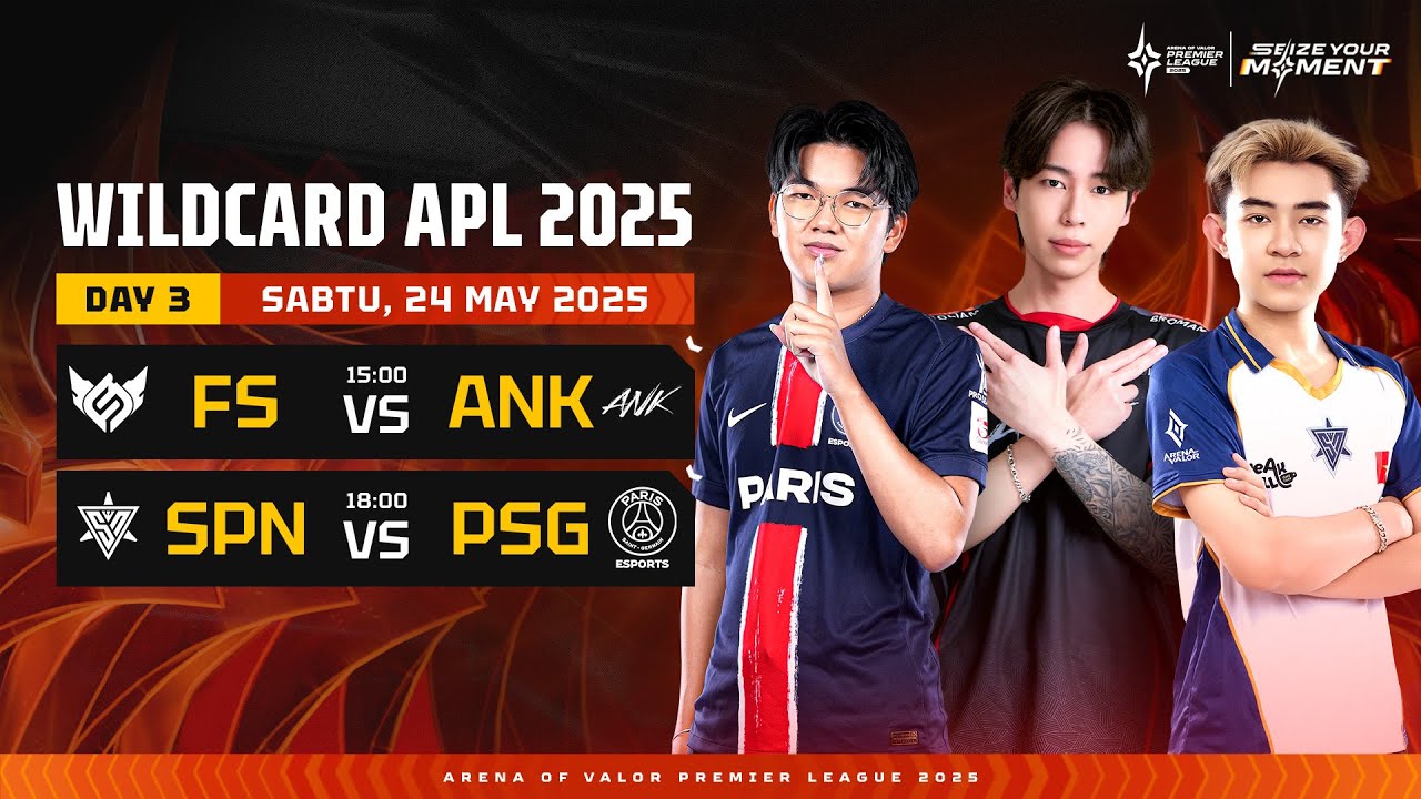 Wildcard APL 2025 Day 3 | Garena AOV Indonesia - YouTube