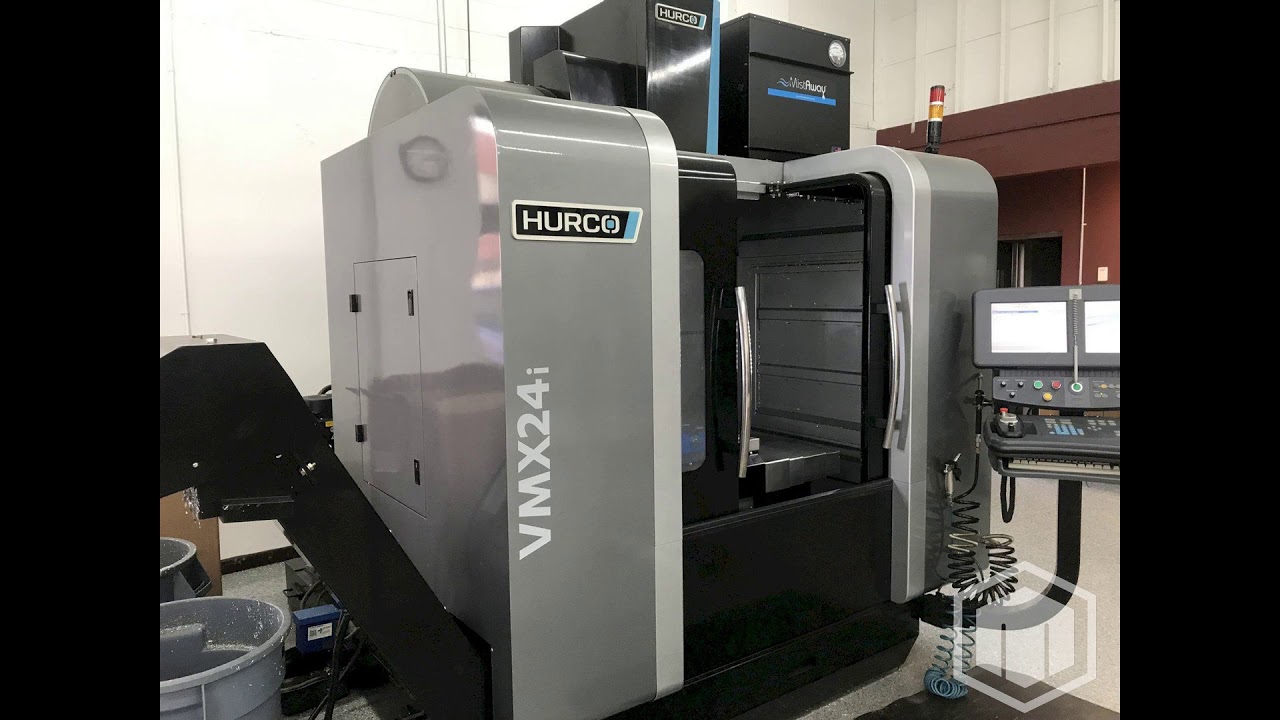 Hurco VMX24i CNC Vertical Machining Center, Winmax, 24"/20"/24" Travels ...