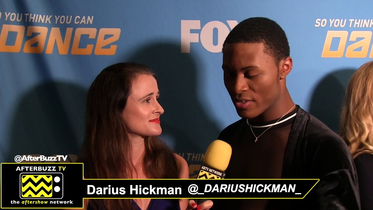 Darius Hickman talks about his elimination from SYTYCD - YouTube