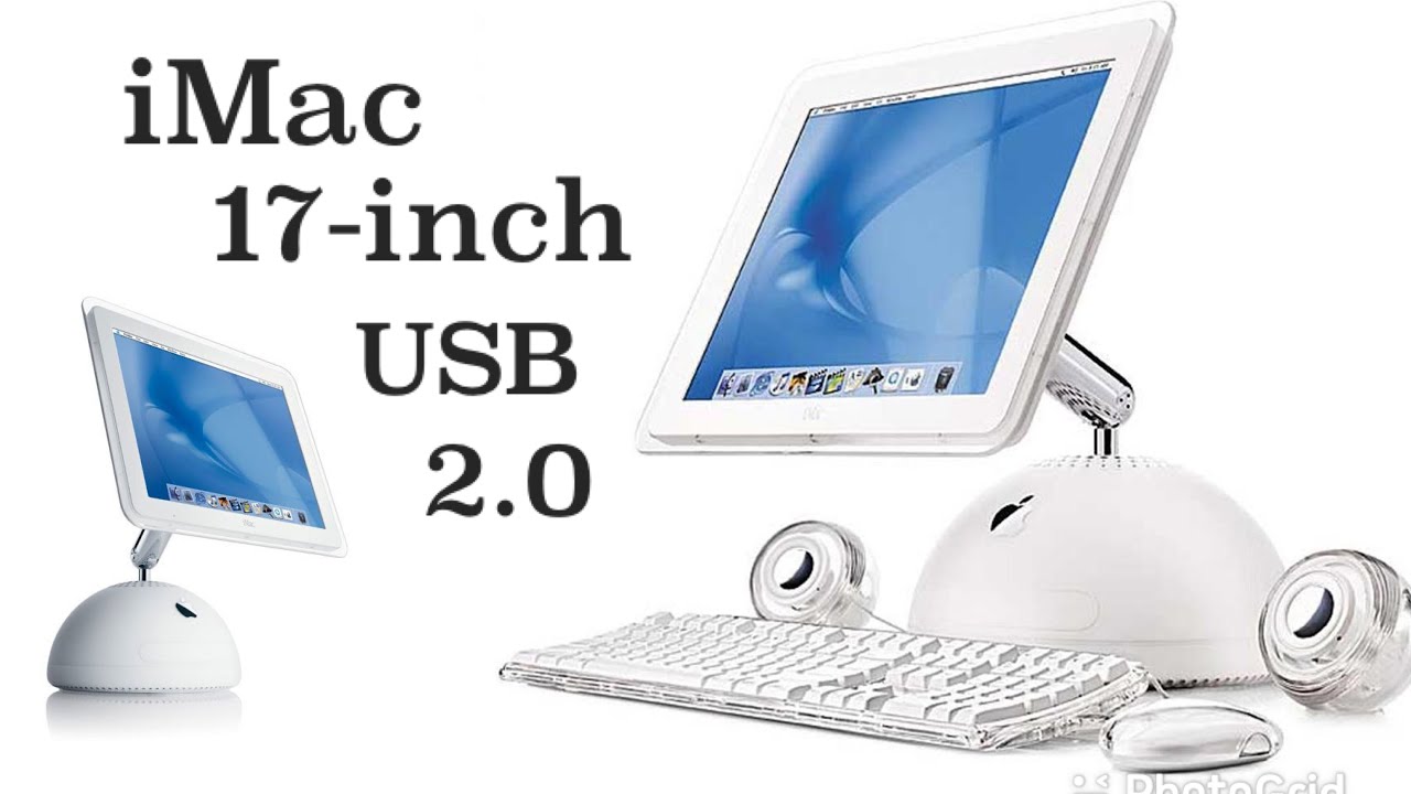 iMac ( iMac 17-inch USB 2.0 ) September 2003 - YouTube