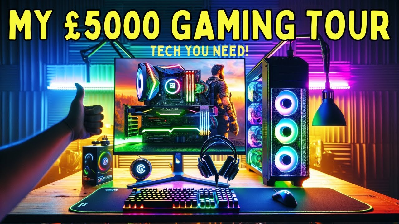 My $5K Gaming Set Up Tour: Tech You NEED! - YouTube