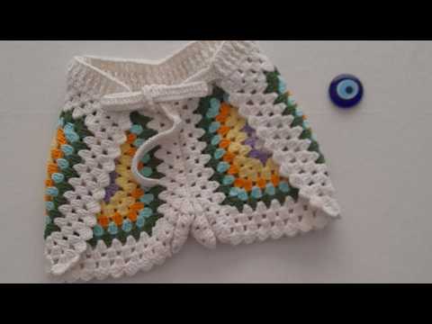 İnstagramda Trend olan Crochet Şort Eteği Çok Seveceksiniz #crochet #handmade 