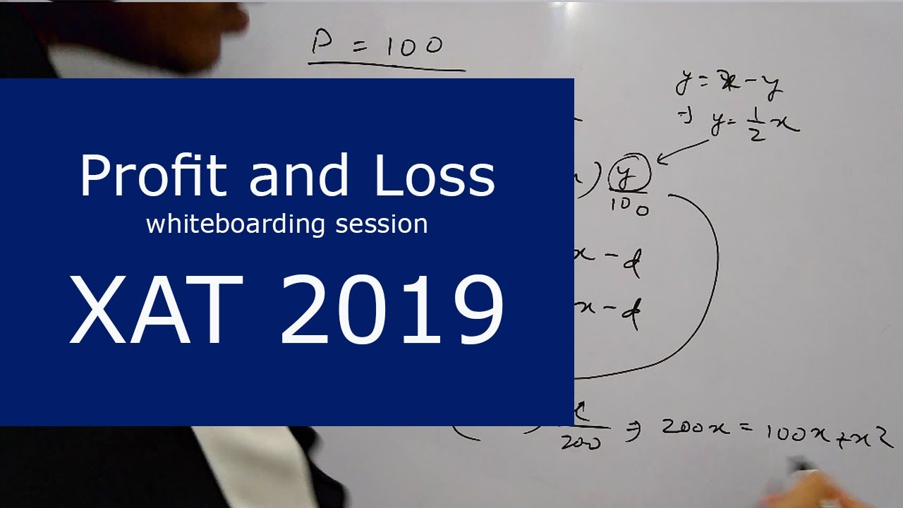 [From XAT 2019] An article is marked x% above the cost price. A ...