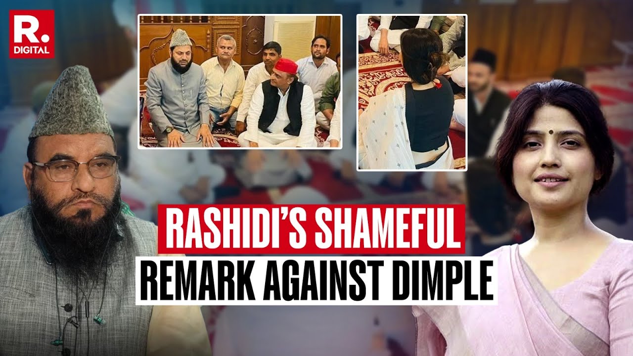 Maulana Sajid Rashidi’s Misogynistic Comment On Dimple On R Bharat ...