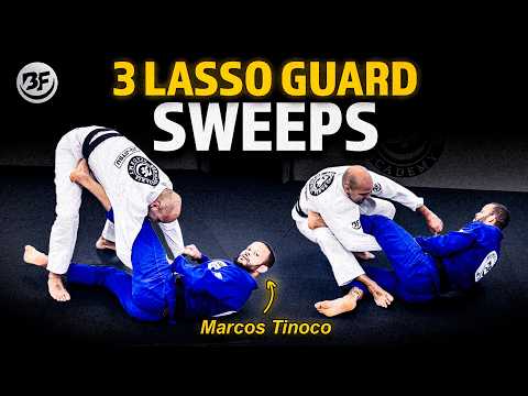 3 Lasso Sweeps To Build An UNSTOPPABLE Guard by Marcos Tinoco