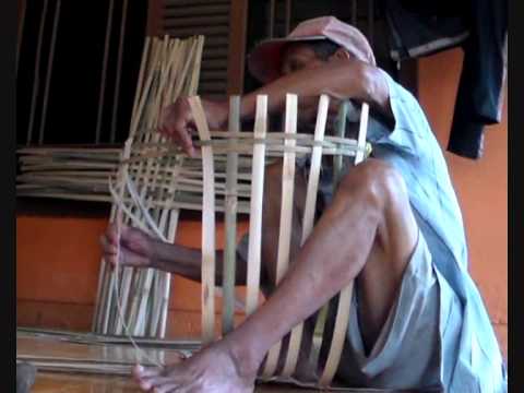 Indonesian Creatif, Carangka dari Bambu - YouTube