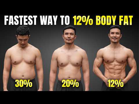 Fastest Fat Loss from 30% to 12% Naturally| Do this now.