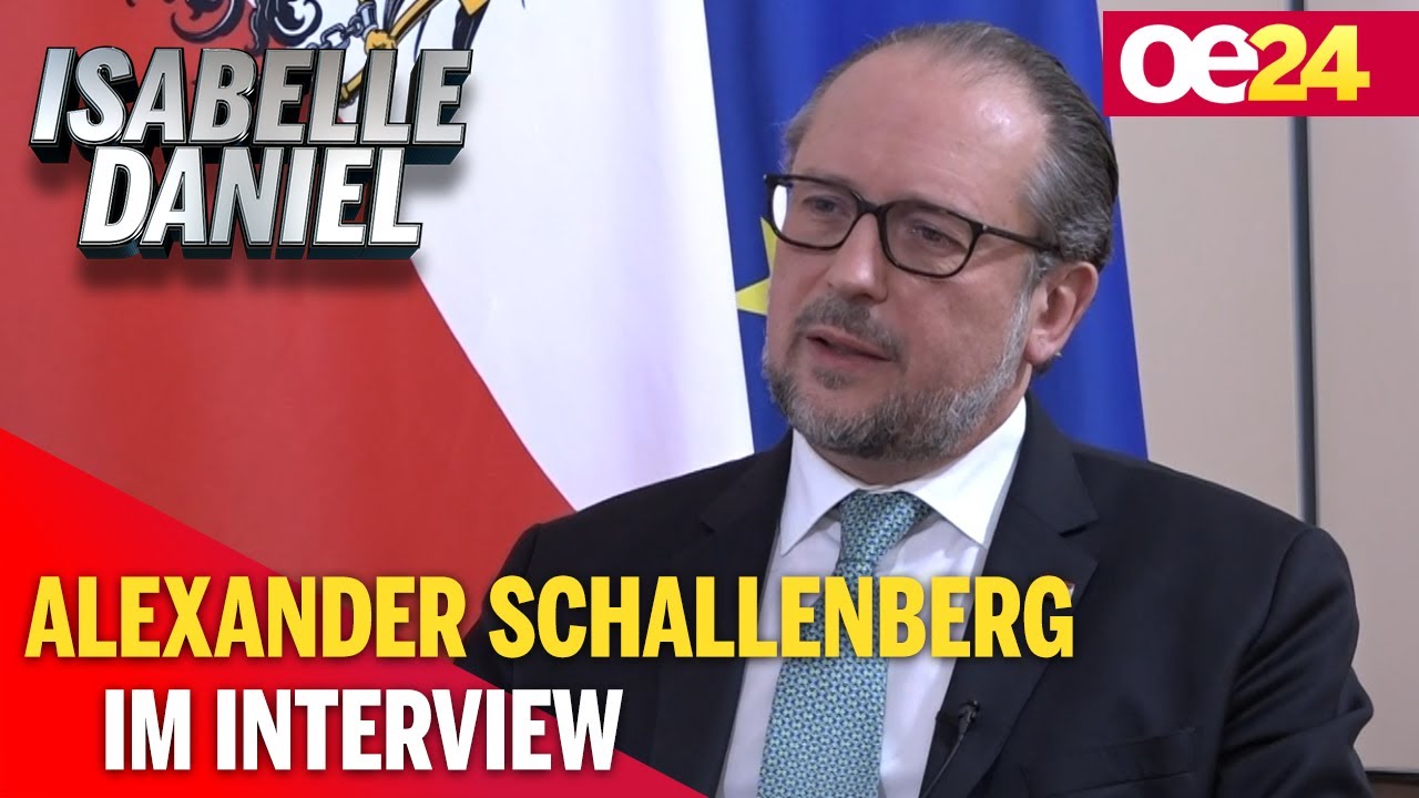 Isabelle Daniel: Das Interview mit Alexander Schallenberg - YouTube