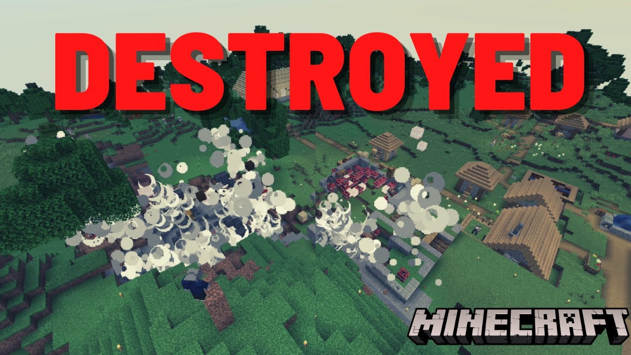 HACKER GETS HIS BASE DESTROYED ON MINECRAFT - YouTube
