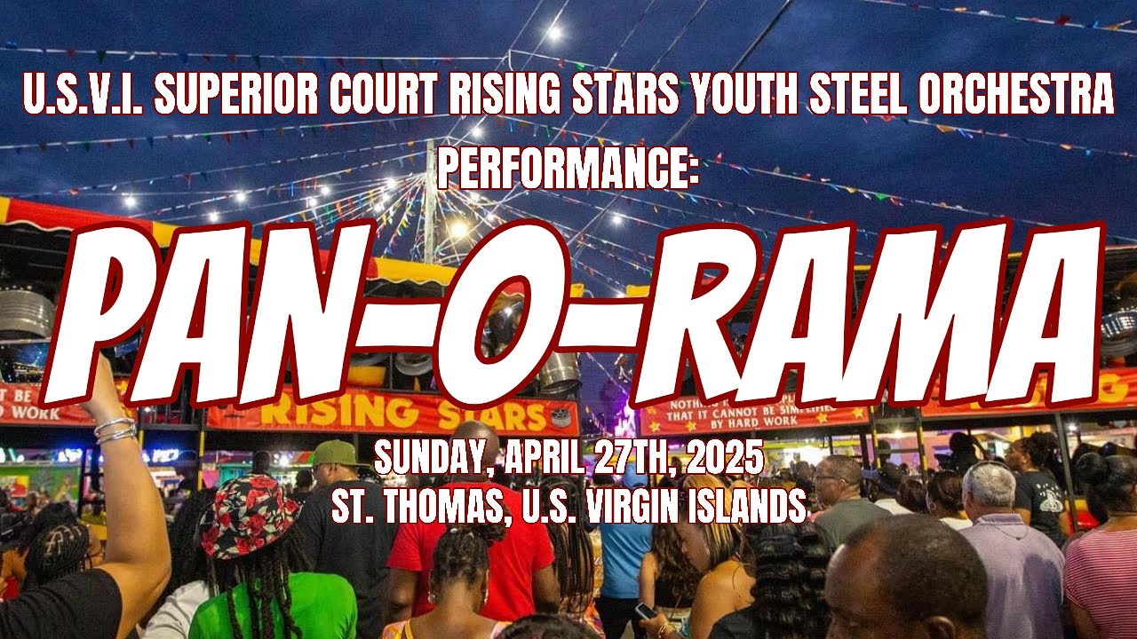 Rising Stars Performs at 2025 St. Thomas Pan-O-Rama, Full Performance ...