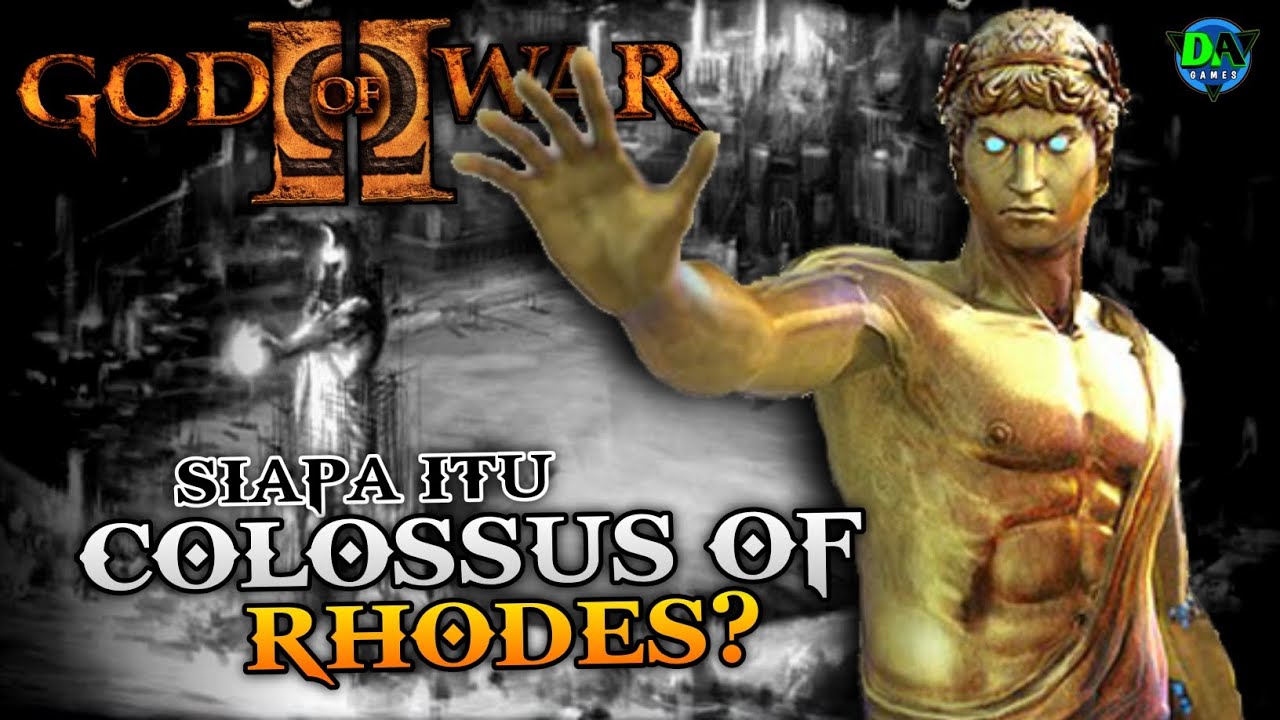 PATUNG RAKSASA Colossus of Rhodes | God of War 2 - YouTube