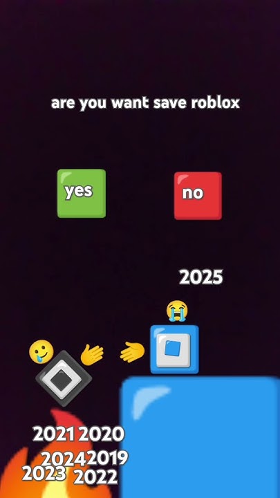 you want save roblox yes & no - YouTube