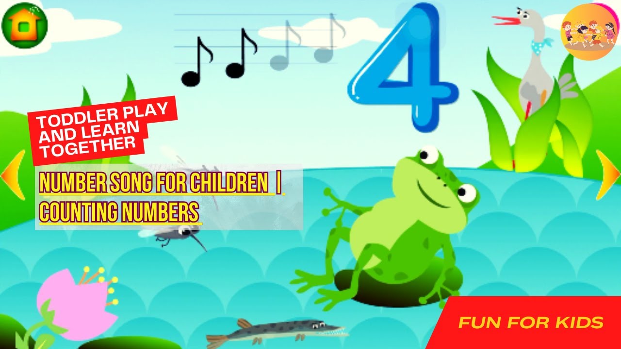 Number song for children | Counting numbers|Toddler Learning Video ...