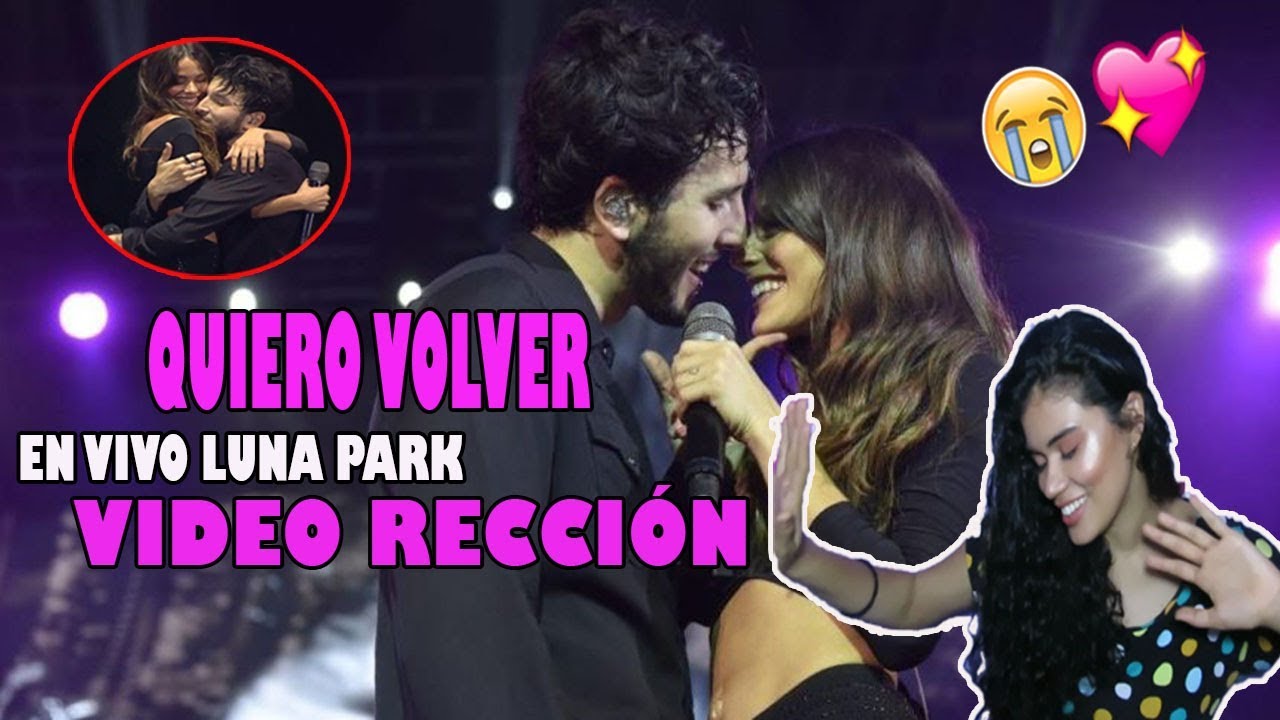 SEBASTIAN YATRA Y TINI STOESSEL-QUIERO VOLVER EN VIVO*REACCIÓN - YouTube