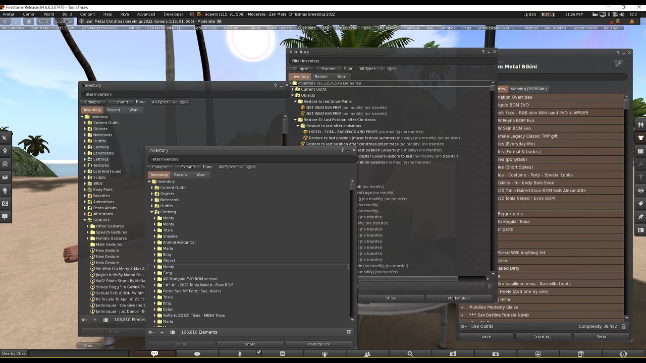 Second Life Inventory Tips and Tricks (both beginner and advanced ...