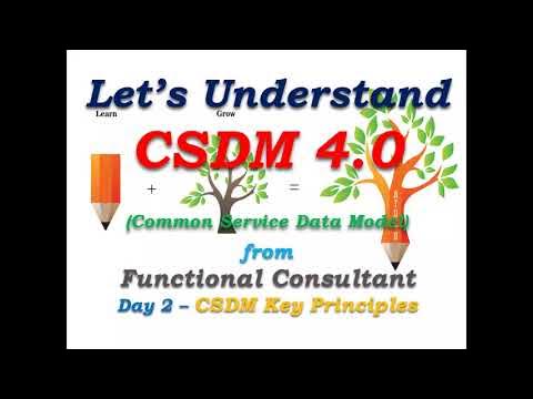 CSDM 4.0 - Day 2 - CSDM Key Principles - Learn From Functional Consultant #Shorts #Short - YouTube