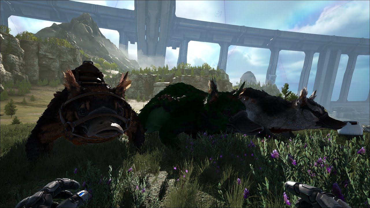 ARK Genesis 2 | Maewing Babys züchten | Ankylosaurus zähmen #5 - YouTube