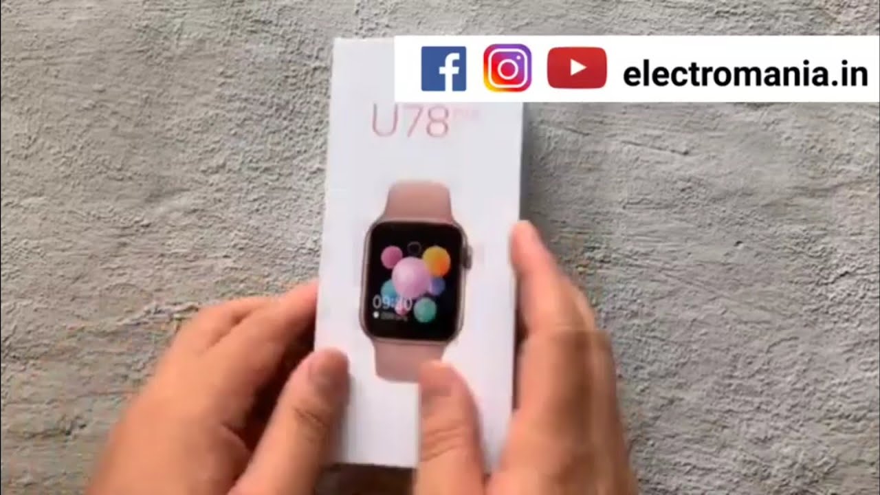 U78 Plus Smartwatch - YouTube