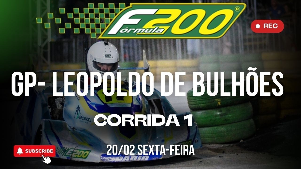 FÓRMULA 200 | Corrida 1 | 7ª ETAPA TEMPORADA 2025 | GP LEOPOLDO DE ...