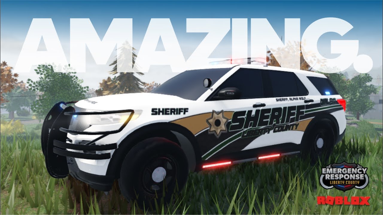 AMAZING Revamped Sheriff Livery! ERLC Roblox | Liberty County - YouTube