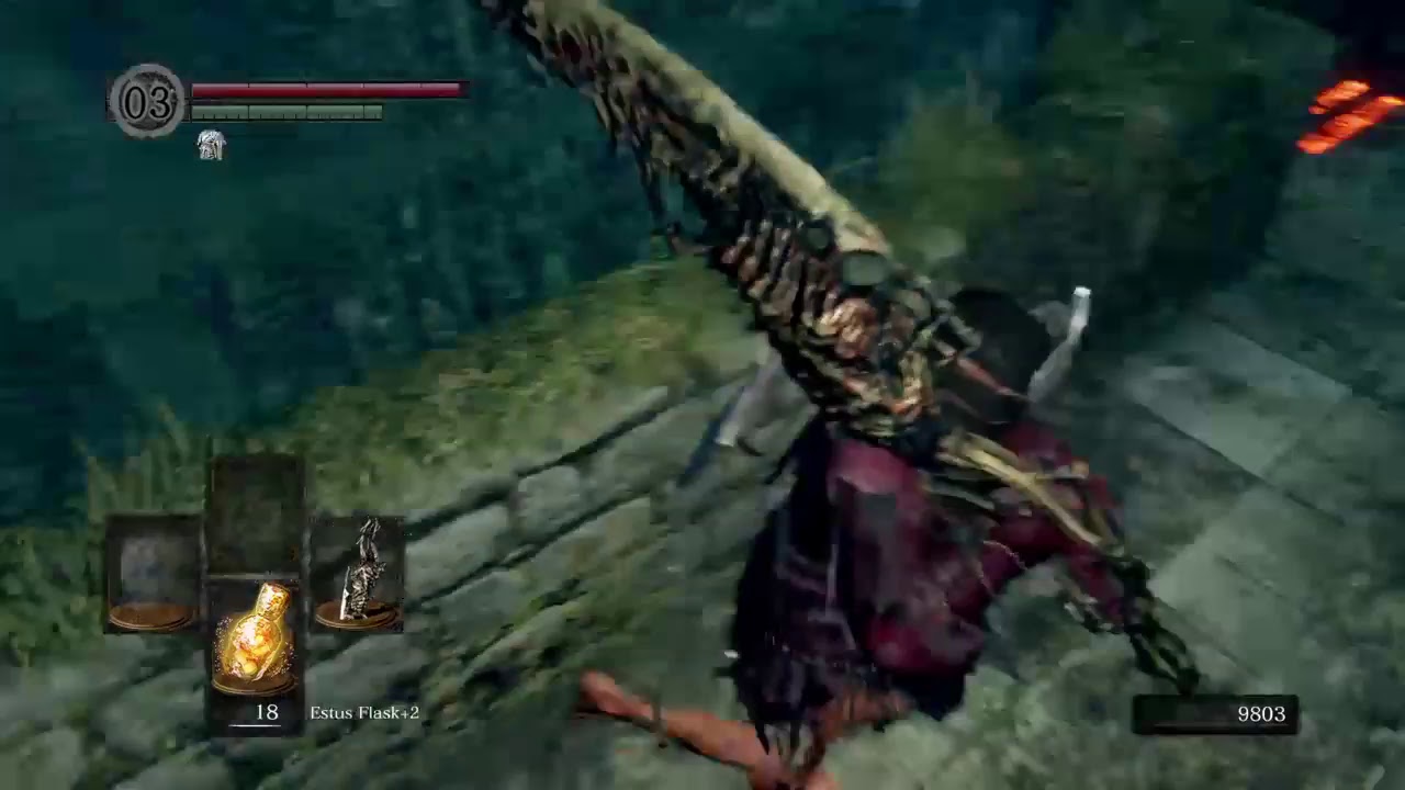 Dark Souls Remaster Early Red Eye Orb pt 2 - YouTube