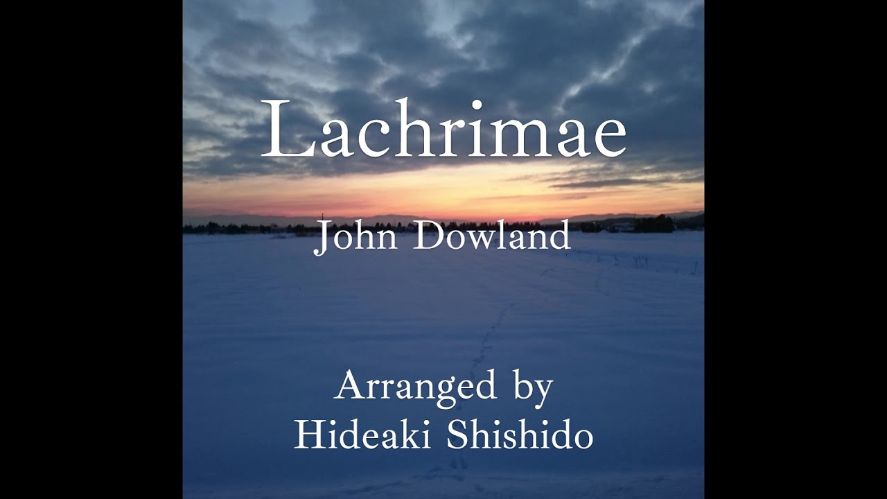 John Dowland -Lachrimae「涙のパヴァーヌ」/mandolin trio - YouTube