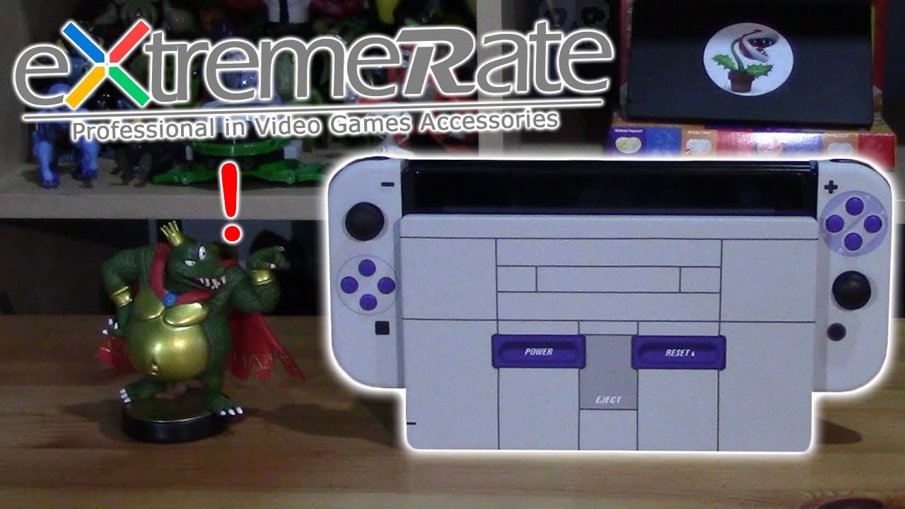 eXtremeRate Nintendo Switch SNES Shell Review! - YouTube