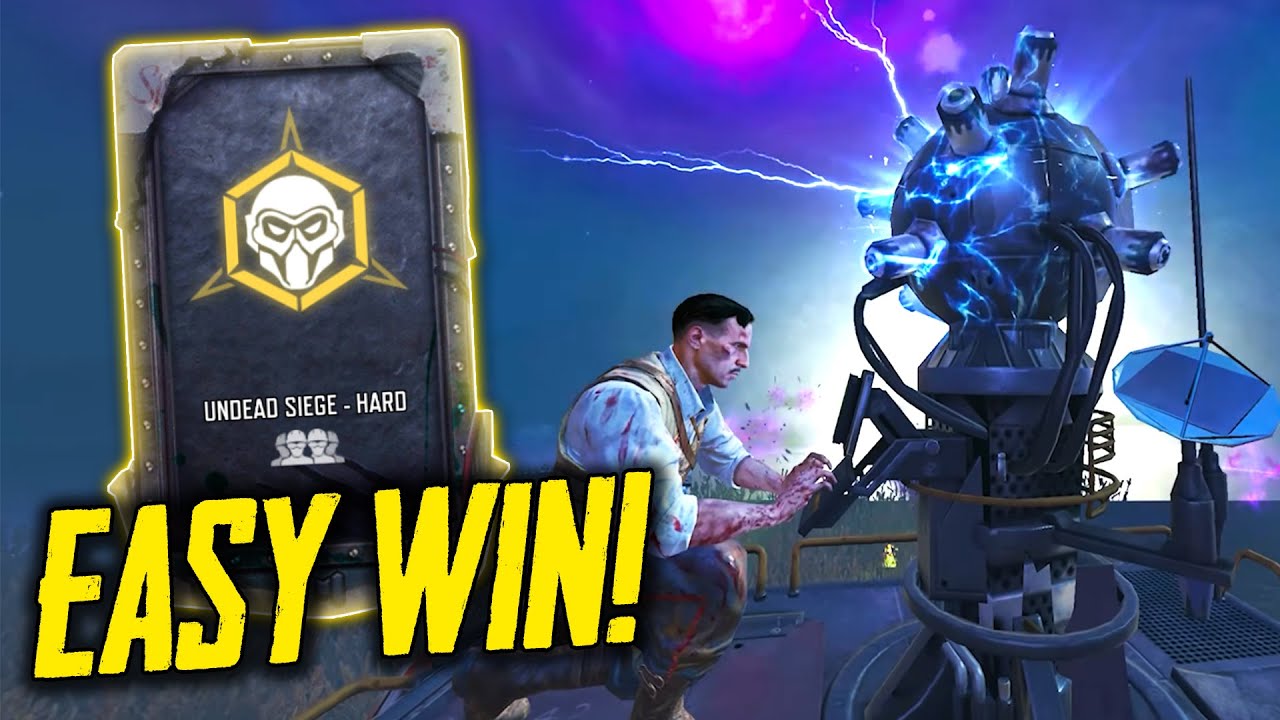 EASILY WIN UNDEAD SIEGE HARD! (Tips & Tricks) COD Mobile Undead Siege ...